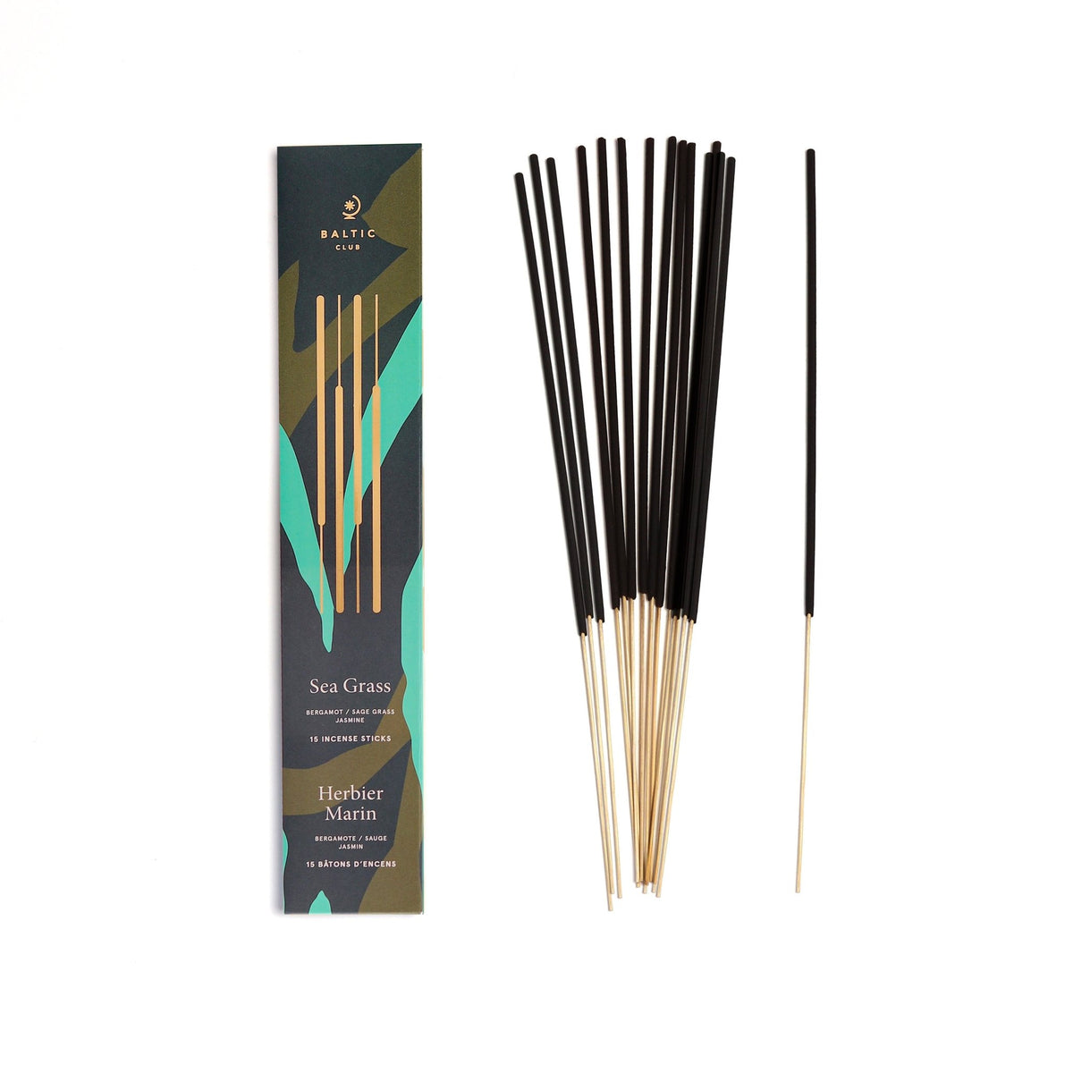 Sea Grass Incense Sticks – Floral & Herbal | Baltic Club – Montréal